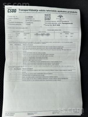 Zaļš Citroen C3 2008 Rīga, ar dzinēja tilpumu 1.60 L un nobraukumu 180 tūkst. km par 270 €, foto 8 vietnē AUTOMOTO.COM.LV
