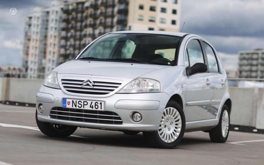 Pelēks Citroen C3 2004 Viļņa, ar dzinēja tilpumu 1.36 L un nobraukumu 143 tūkst. km par 1450 €, foto 7 vietnē AUTOMOTO.COM.LV