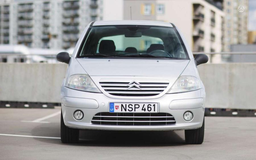 Pelēks Citroen C3 2004 Viļņa, ar dzinēja tilpumu 1.36 L un nobraukumu 143 tūkst. km par 1450 €, foto 12 vietnē AUTOMOTO.COM.LV