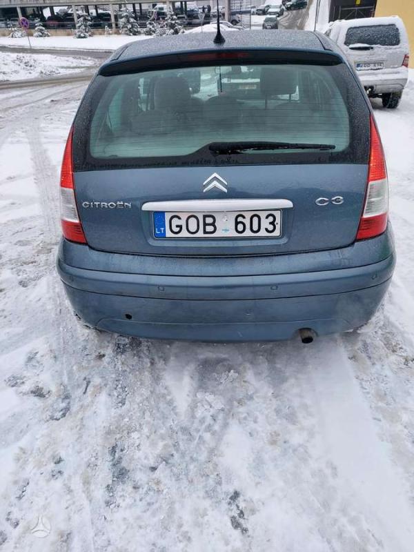 Grey Citroen C3 2006 in Marijampole, with an engine capacity of 1.40 L and mileage of 127 thousand km for 2000 €, photo 4 on AUTOMOTO.COM.LV