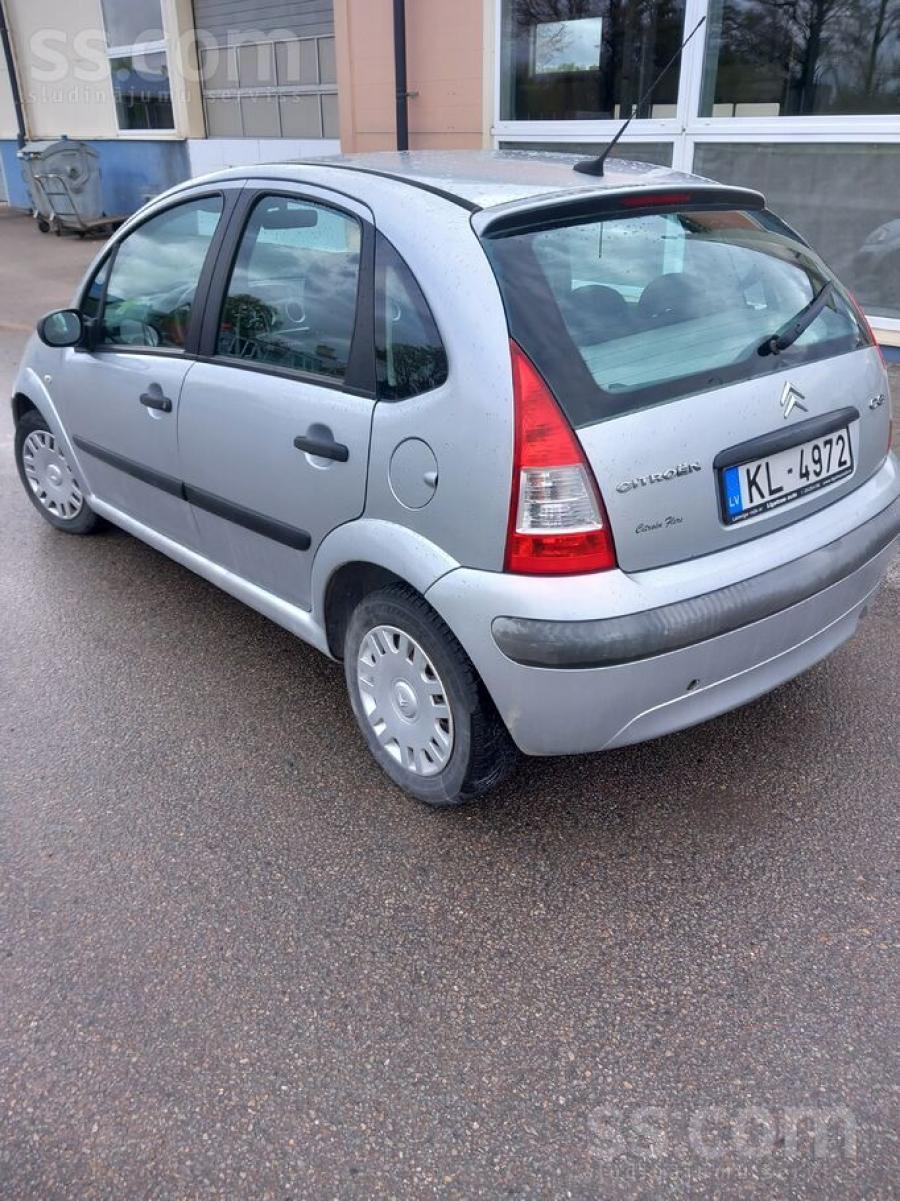 Pelēks Citroen C3 2007 Cēsis, ar dzinēja tilpumu 1.40 L un nobraukumu 272 tūkst. km par 990 €, foto 6 vietnē AUTOMOTO.COM.LV