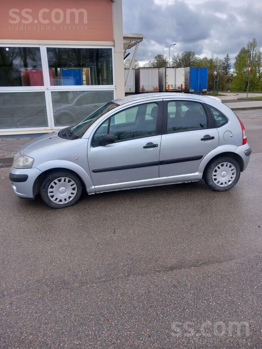 Pelēks Citroen C3 2007 Cēsis, ar dzinēja tilpumu 1.40 L un nobraukumu 272 tūkst. km par 990 €, foto 7 vietnē AUTOMOTO.COM.LV