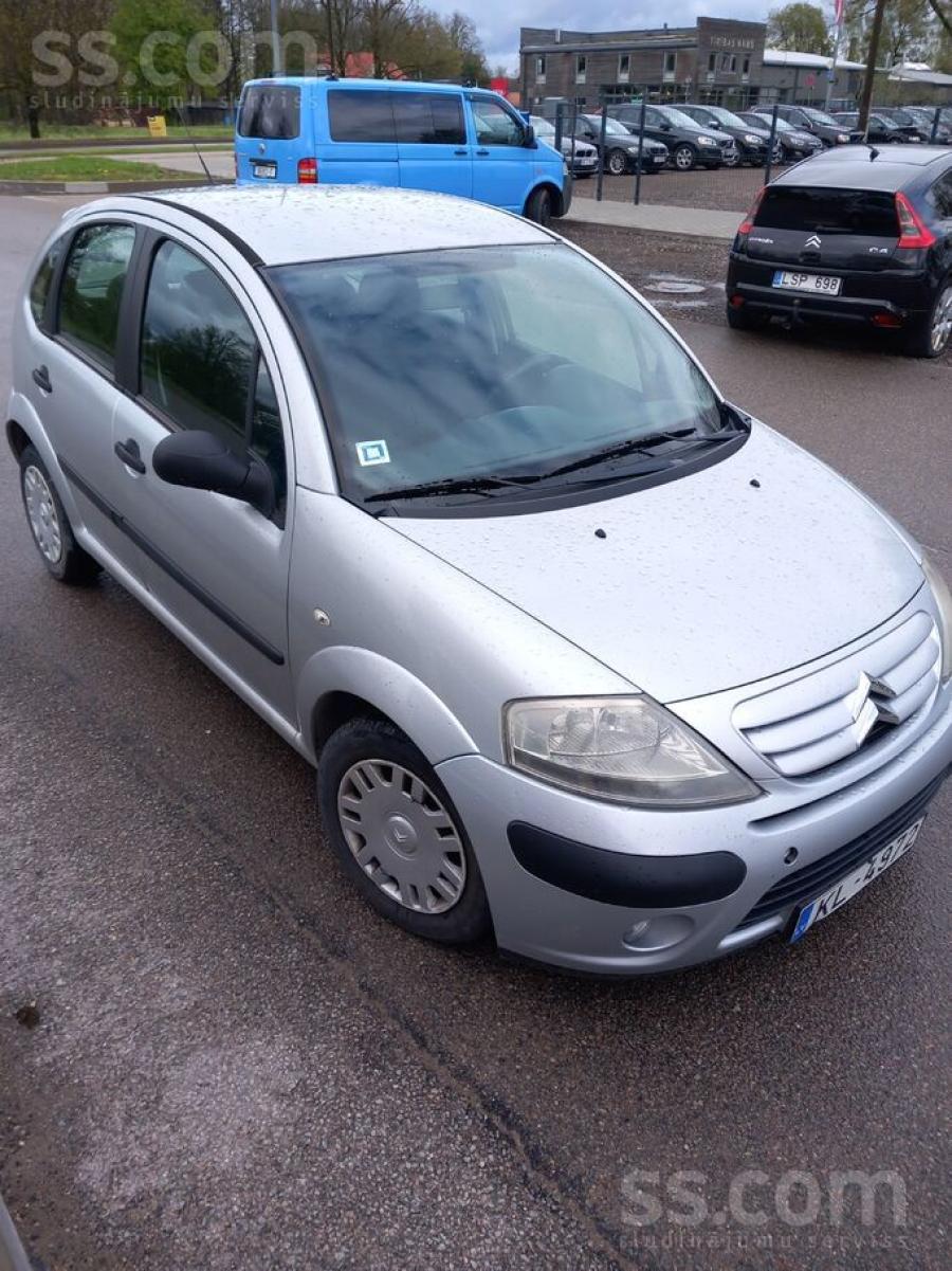 Pelēks Citroen C3 2007 Cēsis, ar dzinēja tilpumu 1.40 L un nobraukumu 272 tūkst. km par 990 €, foto 8 vietnē AUTOMOTO.COM.LV