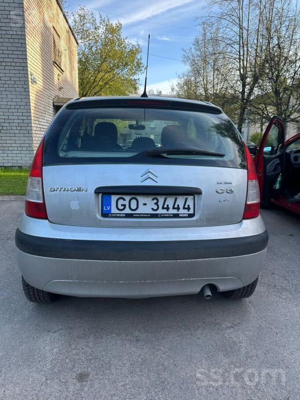Pelēks Citroen C3 2007 Rīga, ar dzinēja tilpumu 1.40 L un nobraukumu 148 tūkst. km par 800 €, foto 7 vietnē AUTOMOTO.COM.LV