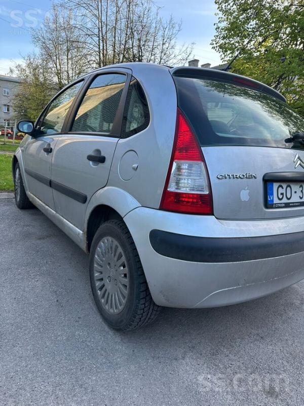 Pelēks Citroen C3 2007 Rīga, ar dzinēja tilpumu 1.40 L un nobraukumu 148 tūkst. km par 800 €, foto 8 vietnē AUTOMOTO.COM.LV
