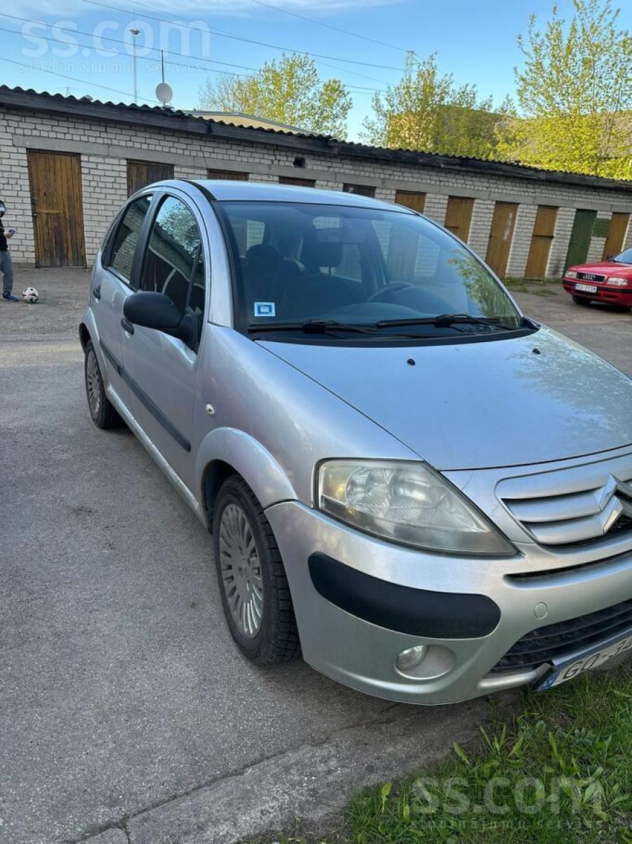 Pelēks Citroen C3 2007 Rīga, ar dzinēja tilpumu 1.40 L un nobraukumu 148 tūkst. km par 800 €, foto 12 vietnē AUTOMOTO.COM.LV