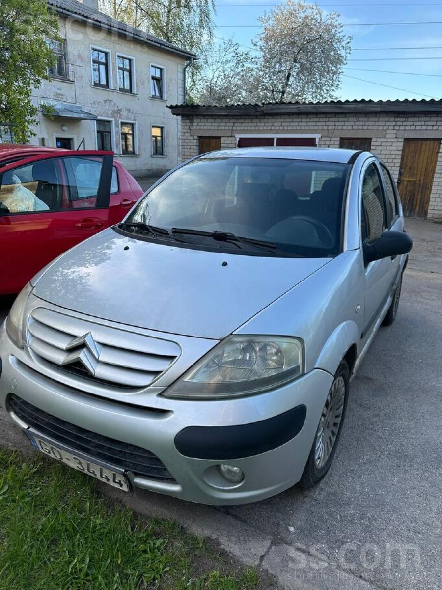 Pelēks Citroen C3 2007 Rīga, ar dzinēja tilpumu 1.40 L un nobraukumu 148 tūkst. km par 800 €, foto 13 vietnē AUTOMOTO.COM.LV