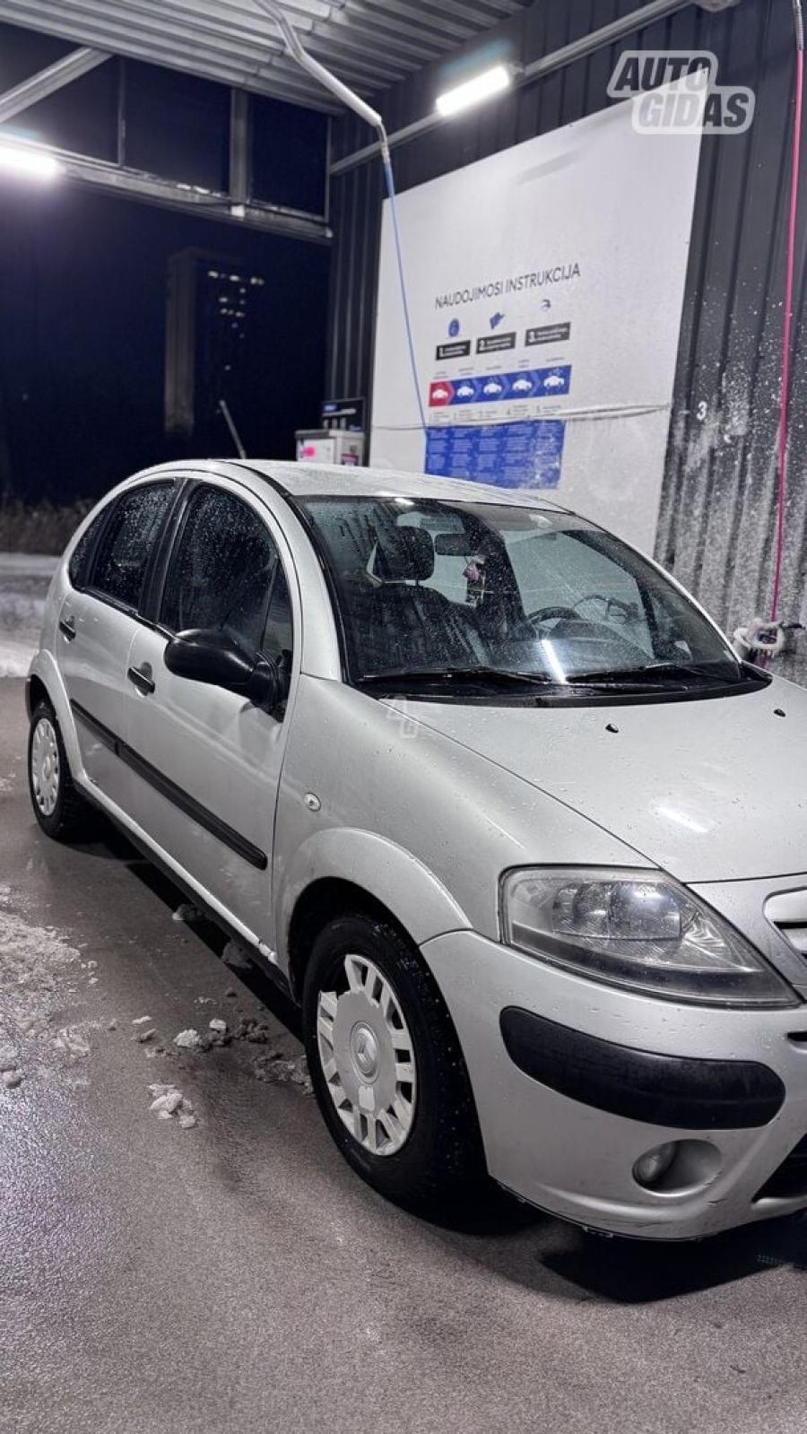 Pelēks Citroen C3 2007 Viļņa, ar dzinēja tilpumu 1.40 L un nobraukumu 203 tūkst. km par 850 €, foto 2 vietnē AUTOMOTO.COM.LV