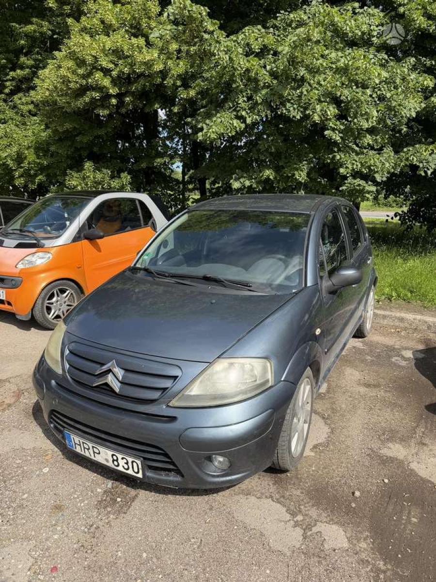 Pelēks Citroen C3 2007 Kauņa, ar dzinēja tilpumu 1.56 L un nobraukumu 245 tūkst. km par 499 €, foto 3 vietnē AUTOMOTO.COM.LV