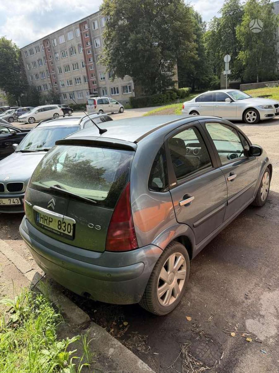 Pelēks Citroen C3 2007 Kauņa, ar dzinēja tilpumu 1.56 L un nobraukumu 245 tūkst. km par 499 €, foto 4 vietnē AUTOMOTO.COM.LV