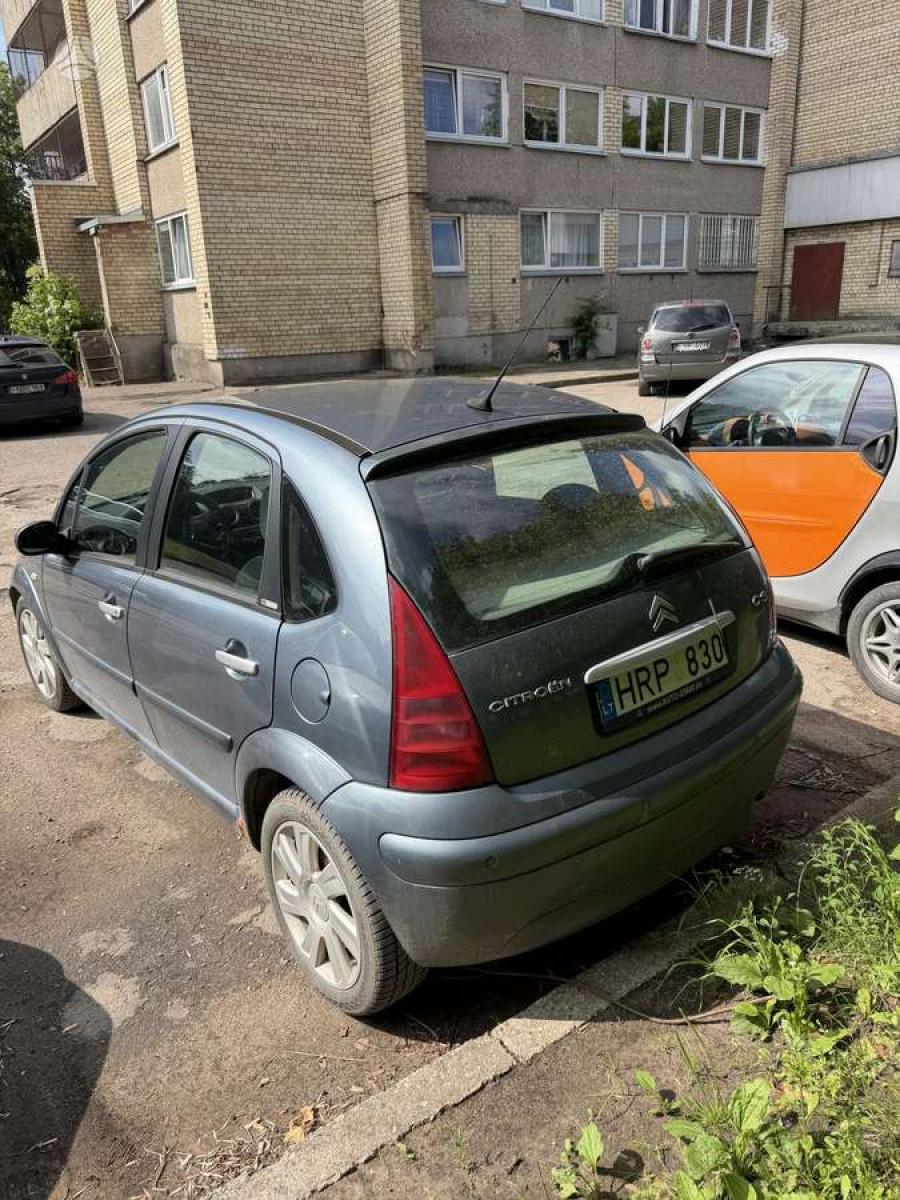 Pelēks Citroen C3 2007 Kauņa, ar dzinēja tilpumu 1.56 L un nobraukumu 245 tūkst. km par 499 €, foto 6 vietnē AUTOMOTO.COM.LV