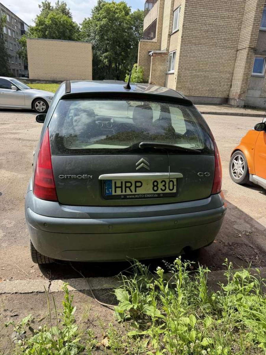 Pelēks Citroen C3 2007 Kauņa, ar dzinēja tilpumu 1.56 L un nobraukumu 245 tūkst. km par 499 €, foto 7 vietnē AUTOMOTO.COM.LV