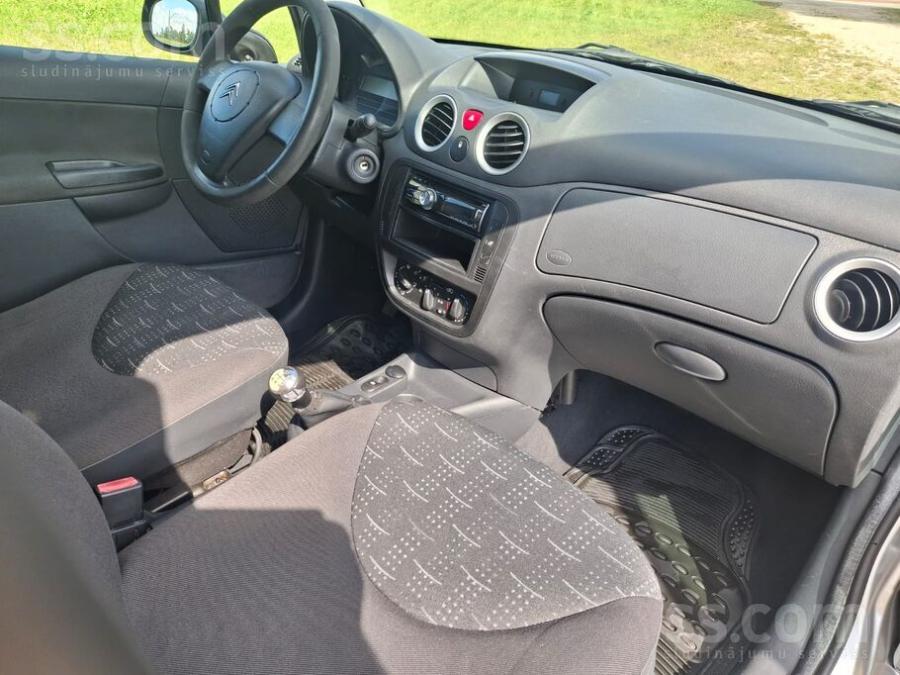 Pelēks Citroen C3 2008 Tukums, ar dzinēja tilpumu 1.20 L un nobraukumu 218 tūkst. km par 2390 €, foto 10 vietnē AUTOMOTO.COM.LV