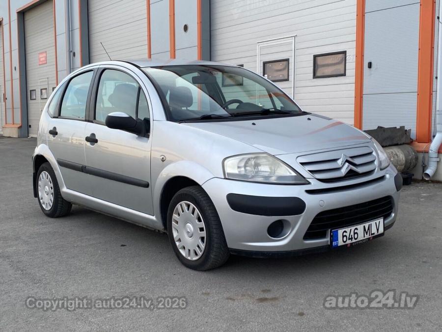 Grey Citroen C3 2009 in Tartu, with an engine capacity of 1.40 L and mileage of 74 thousand km for 2390 €, photo 2 on AUTOMOTO.COM.LV
