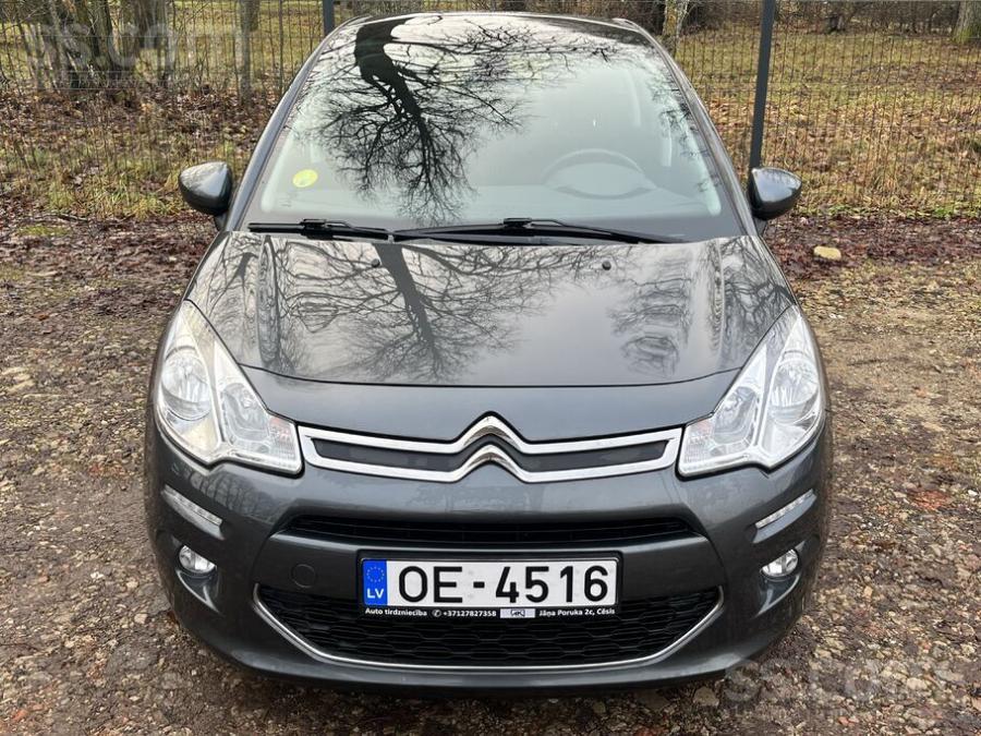 Pelēks Citroen C3 2013 Cēsis, ar dzinēja tilpumu 1.60 L un nobraukumu 0 tūkst. km par 5700 €, foto 2 vietnē AUTOMOTO.COM.LV
