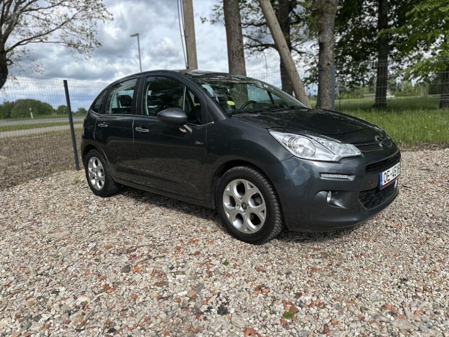 Grey Citroen C3 2013 in Cesis, with an engine capacity of 1.60 L and mileage of 0 thousand km for 6200 €, photo 1 on AUTOMOTO.COM.LV