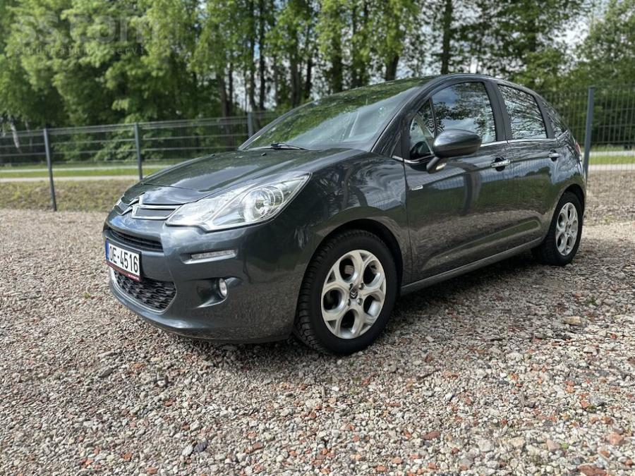 Grey Citroen C3 2013 in Cesis, with an engine capacity of 1.60 L and mileage of 0 thousand km for 6200 €, photo 4 on AUTOMOTO.COM.LV