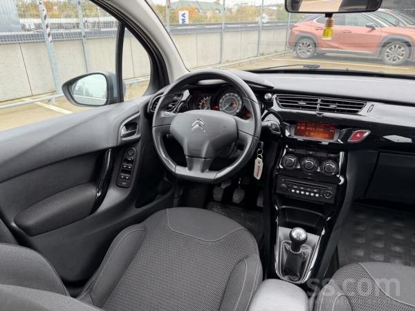 Grey Citroen C3 2013 in Riga, with an engine capacity of 1.20 L and mileage of 73 thousand km for 3999 €, photo 9 on AUTOMOTO.COM.LV