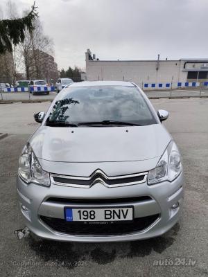 Pelēks Citroen C3 2014 Tallina, ar dzinēja tilpumu 1.20 L un nobraukumu 82 tūkst. km par 4300 €, foto  vietnē AUTOMOTO.COM.LV
