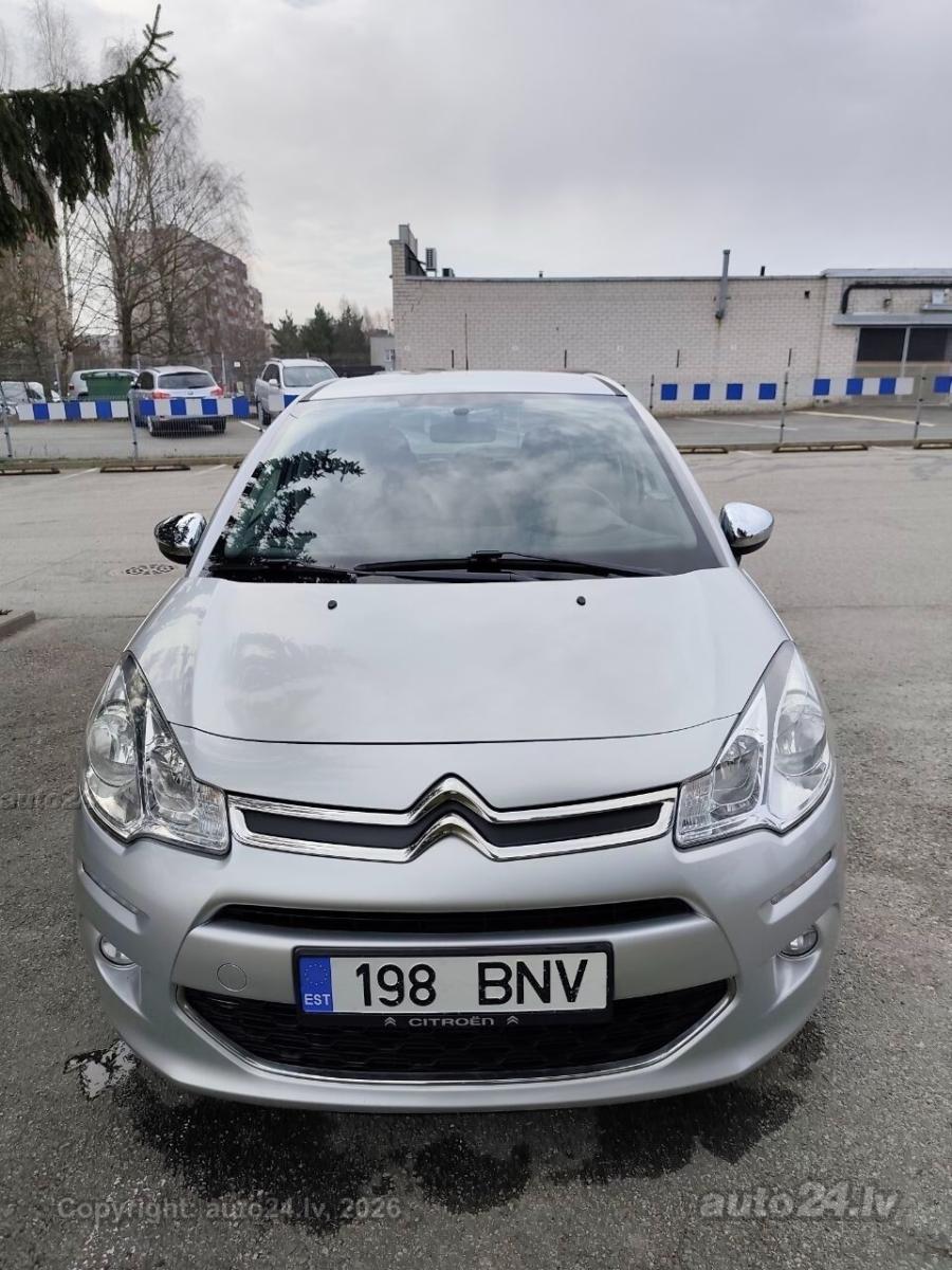 Pelēks Citroen C3 2014 Tallina, ar dzinēja tilpumu 1.20 L un nobraukumu 82 tūkst. km par 4300 €, foto 1 vietnē AUTOMOTO.COM.LV
