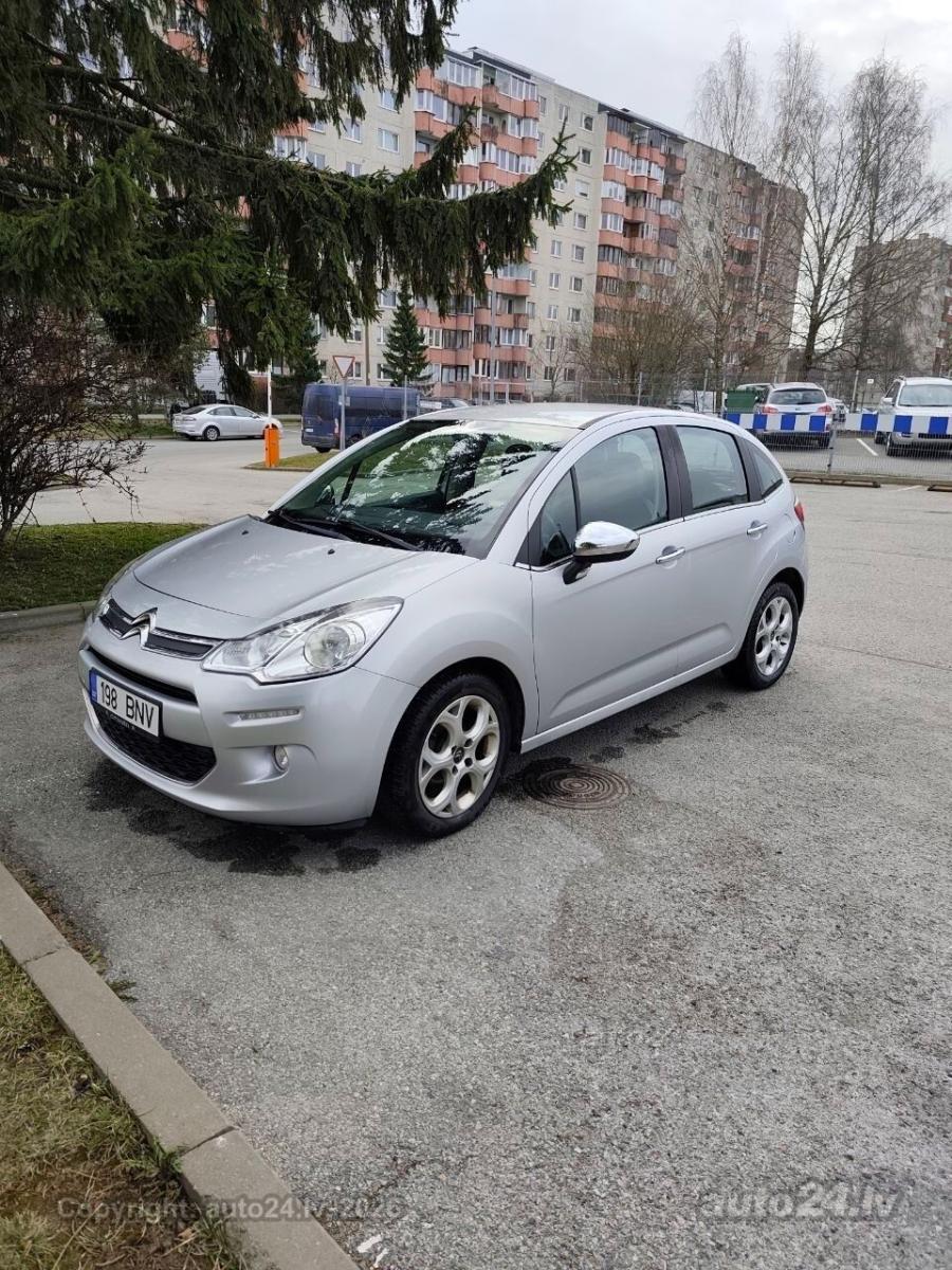 Pelēks Citroen C3 2014 Tallina, ar dzinēja tilpumu 1.20 L un nobraukumu 82 tūkst. km par 4300 €, foto 3 vietnē AUTOMOTO.COM.LV