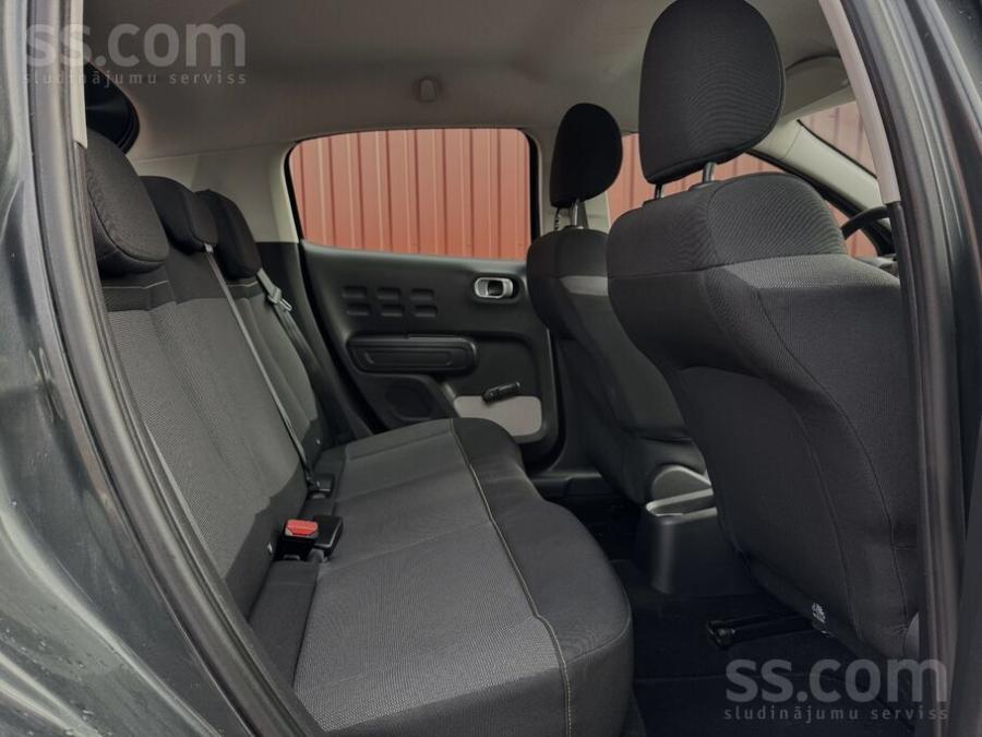 Pelēks Citroen C3 2017 Liepāja, ar dzinēja tilpumu 1.20 L un nobraukumu 116 tūkst. km par 5950 €, foto 5 vietnē AUTOMOTO.COM.LV