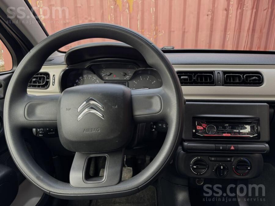 Pelēks Citroen C3 2017 Liepāja, ar dzinēja tilpumu 1.20 L un nobraukumu 116 tūkst. km par 5950 €, foto 10 vietnē AUTOMOTO.COM.LV