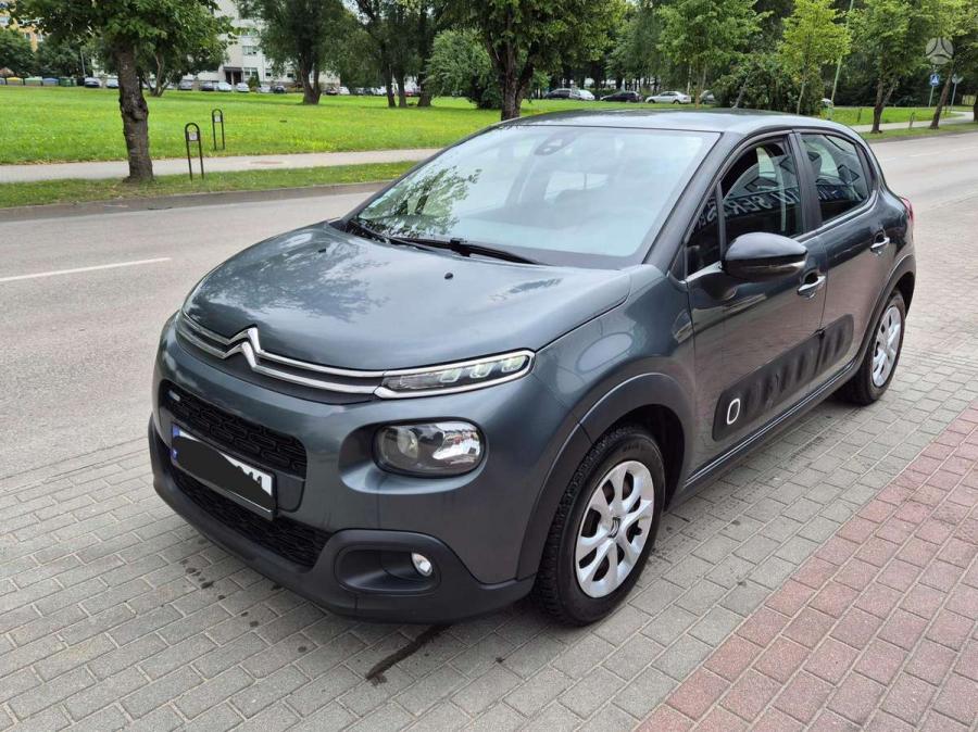 Grey Citroen C3 2017 in Silute, with an engine capacity of 1.20 L and mileage of 112 thousand km for 4450 €, photo 5 on AUTOMOTO.COM.LV