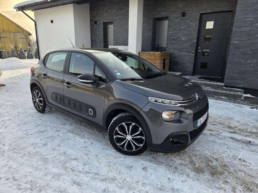 Pelēks Citroen C3 2018 Tauragė, ar dzinēja tilpumu 1.20 L un nobraukumu 65 tūkst. km par 5300 €, foto 1 vietnē AUTOMOTO.COM.LV