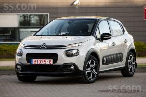 Pelēks Citroen C3 2018 Jelgava, ar dzinēja tilpumu 1.20 L un nobraukumu 98 tūkst. km par 7600 €, foto  vietnē AUTOMOTO.COM.LV