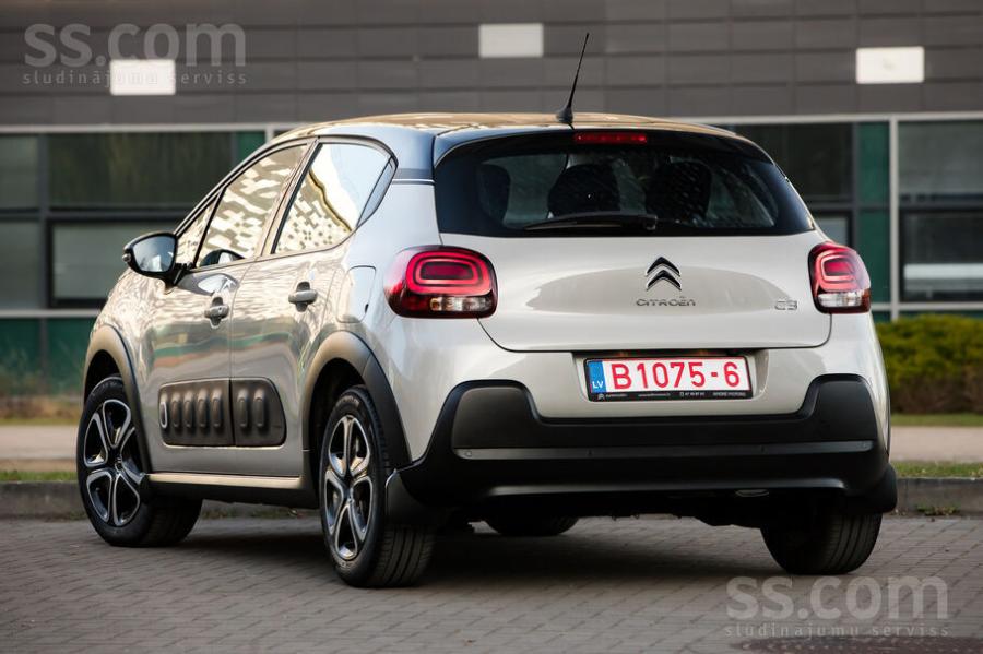 Pelēks Citroen C3 2018 Jelgava, ar dzinēja tilpumu 1.20 L un nobraukumu 98 tūkst. km par 7600 €, foto 36 vietnē AUTOMOTO.COM.LV