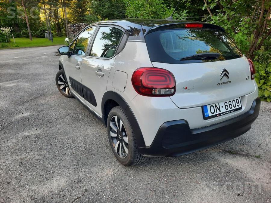 Grey Citroen C3 2018 in Jelgava, with an engine capacity of 1.20 L and mileage of 117 thousand km for 5700 €, photo 4 on AUTOMOTO.COM.LV