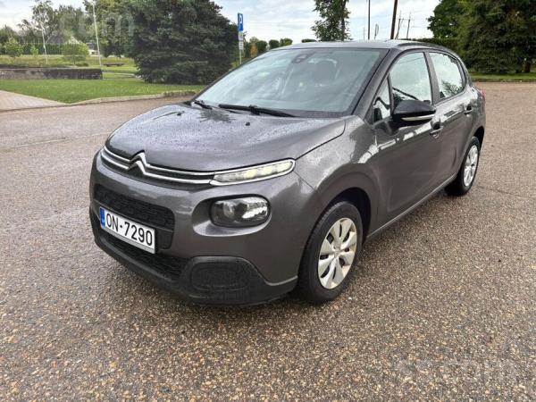 Pelēks Citroen C3 2018 Saldus, ar dzinēja tilpumu 1.20 L un nobraukumu 133 tūkst. km par 4900 €, foto 1 vietnē AUTOMOTO.COM.LV