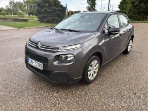 Pelēks Citroen C3 2018 Saldus, ar dzinēja tilpumu 1.20 L un nobraukumu 133 tūkst. km par 4900 €, foto  vietnē AUTOMOTO.COM.LV