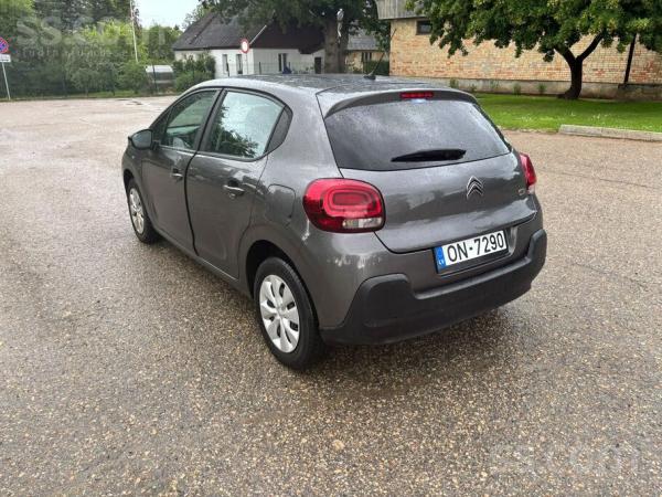Pelēks Citroen C3 2018 Saldus, ar dzinēja tilpumu 1.20 L un nobraukumu 133 tūkst. km par 4900 €, foto 2 vietnē AUTOMOTO.COM.LV