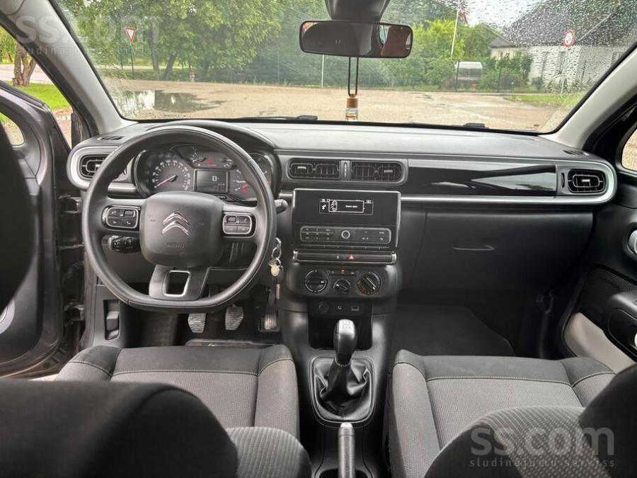 Pelēks Citroen C3 2018 Saldus, ar dzinēja tilpumu 1.20 L un nobraukumu 133 tūkst. km par 4900 €, foto 6 vietnē AUTOMOTO.COM.LV
