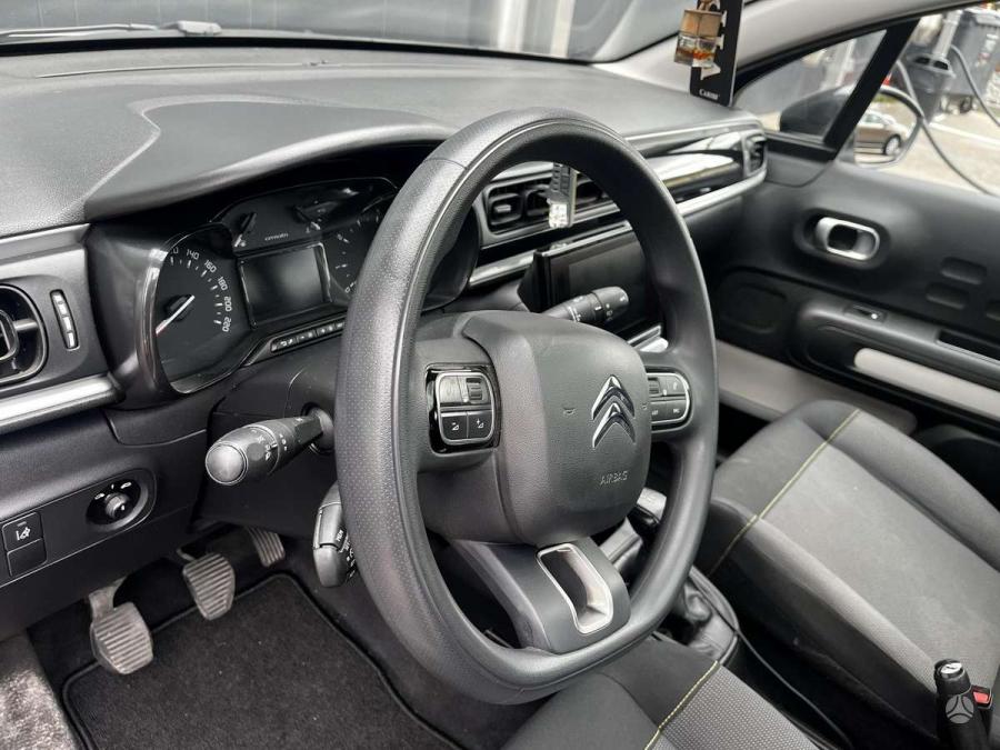 Pelēks Citroen C3 2018 Viļņa, ar dzinēja tilpumu 1.20 L un nobraukumu 140 tūkst. km par 5200 €, foto 9 vietnē AUTOMOTO.COM.LV