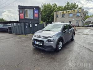 Pelēks Citroen C3 2019 Rīga, ar dzinēja tilpumu 1.50 L un nobraukumu 154 tūkst. km par 7190 €, foto  vietnē AUTOMOTO.COM.LV