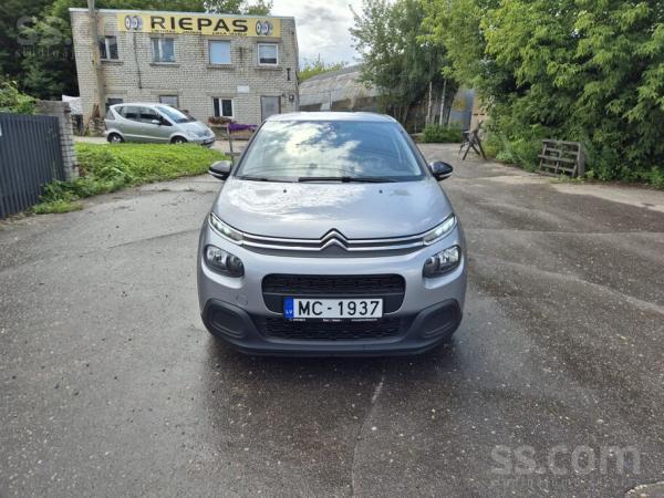 Pelēks Citroen C3 2019 Rīga, ar dzinēja tilpumu 1.50 L un nobraukumu 154 tūkst. km par 7190 €, foto 3 vietnē AUTOMOTO.COM.LV