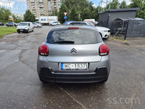 Pelēks Citroen C3 2019 Rīga, ar dzinēja tilpumu 1.50 L un nobraukumu 154 tūkst. km par 7190 €, foto 7 vietnē AUTOMOTO.COM.LV