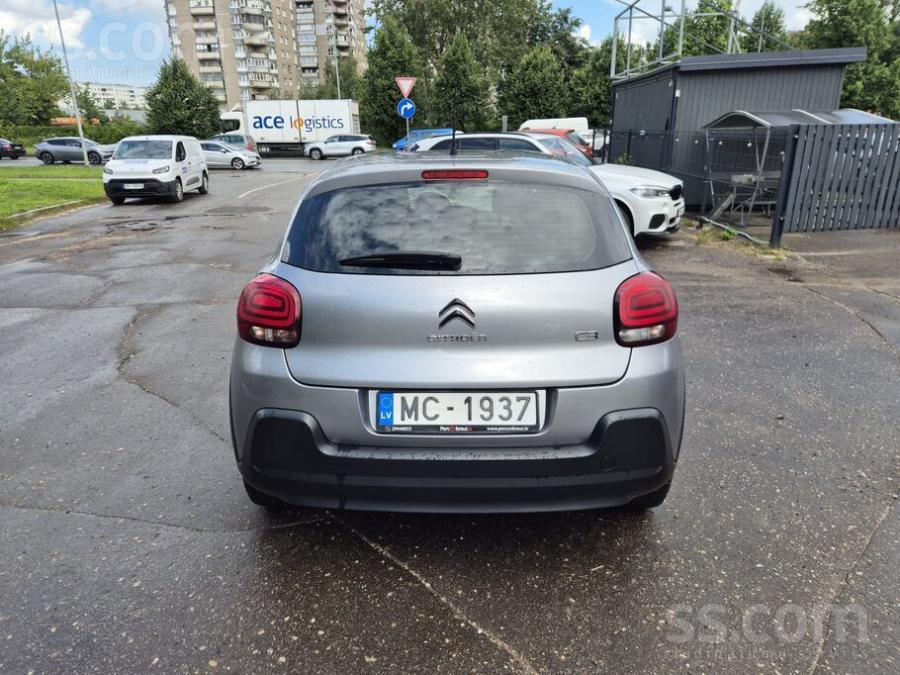 Серый Ситроен С3 2019 в Рига, объемом двигателя 1.50 л и пробегом 154 тыс. км за 7190 €, фото 8 на AUTOMOTO.COM.LV