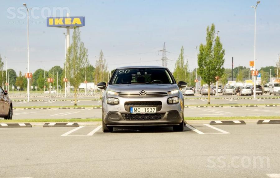 Pelēks Citroen C3 2019 Rīga, ar dzinēja tilpumu 1.50 L un nobraukumu 154 tūkst. km par 7190 €, foto 4 vietnē AUTOMOTO.COM.LV