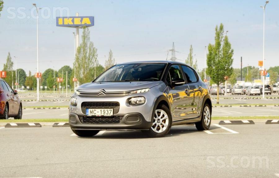 Pelēks Citroen C3 2019 Rīga, ar dzinēja tilpumu 1.50 L un nobraukumu 154 tūkst. km par 7190 €, foto 5 vietnē AUTOMOTO.COM.LV