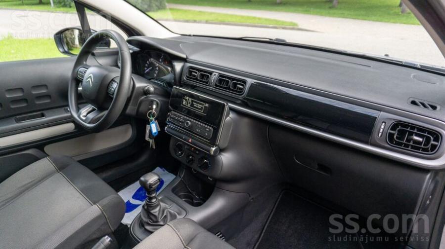 Pelēks Citroen C3 2019 Rīga, ar dzinēja tilpumu 1.50 L un nobraukumu 154 tūkst. km par 7190 €, foto 12 vietnē AUTOMOTO.COM.LV