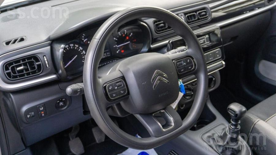 Pelēks Citroen C3 2019 Rīga, ar dzinēja tilpumu 1.50 L un nobraukumu 154 tūkst. km par 7190 €, foto 14 vietnē AUTOMOTO.COM.LV