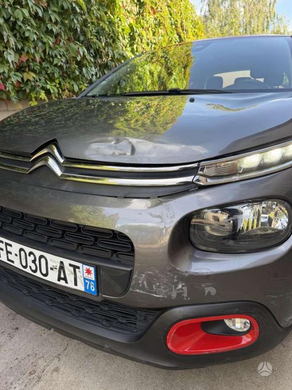 Pelēks Citroen C3 2019 Kauņa, ar dzinēja tilpumu 1.20 L un nobraukumu 65 tūkst. km par 5300 €, foto 8 vietnē AUTOMOTO.COM.LV