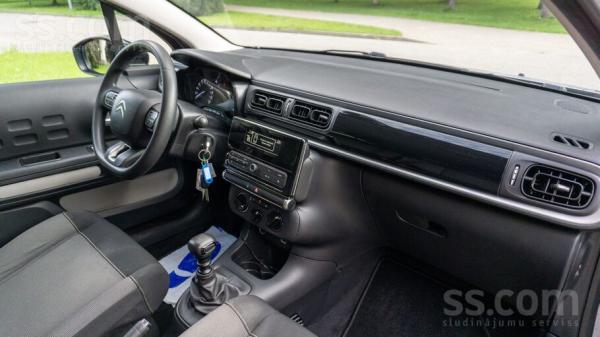 Pelēks Citroen C3 2019 Rīga, ar dzinēja tilpumu 1.50 L un nobraukumu 154 tūkst. km par 6190 €, foto 11 vietnē AUTOMOTO.COM.LV