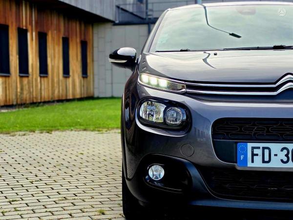 Grey Citroen C3 2019 in Klaipeda, with an engine capacity of 1.20 L and mileage of 107 thousand km for 5450 €, photo 10 on AUTOMOTO.COM.LV
