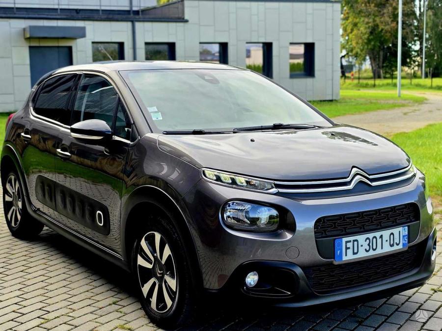 Pelēks Citroen C3 2019 Tauragė, ar dzinēja tilpumu 1.20 L un nobraukumu 107 tūkst. km par 5450 €, foto 4 vietnē AUTOMOTO.COM.LV
