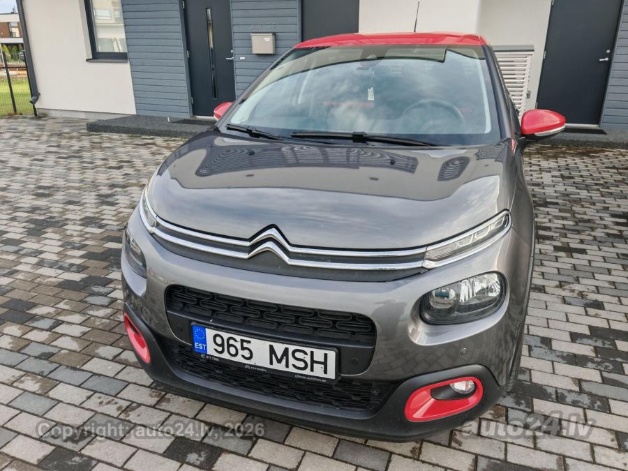 Pelēks Citroen C3 2020 Tallina, ar dzinēja tilpumu 1.50 L un nobraukumu 50 tūkst. km par 13500 €, foto 1 vietnē AUTOMOTO.COM.LV